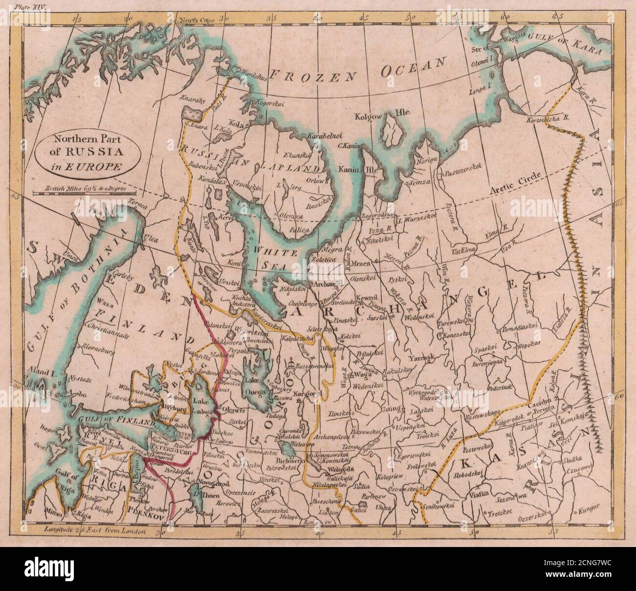 Old northern europe map hi-res stock photography and images - Alamy