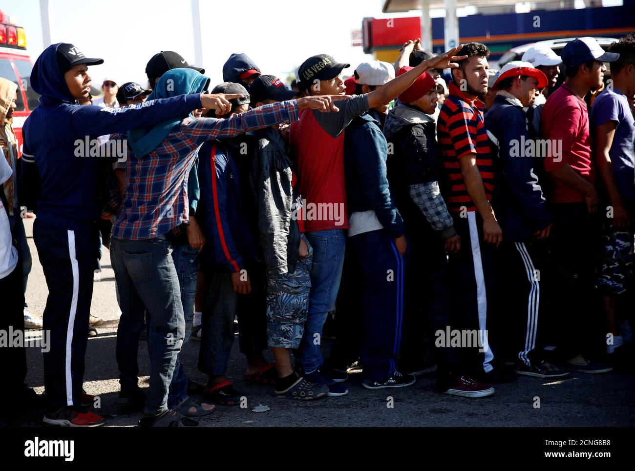 Jump the queue hi-res stock photography and images - Alamy