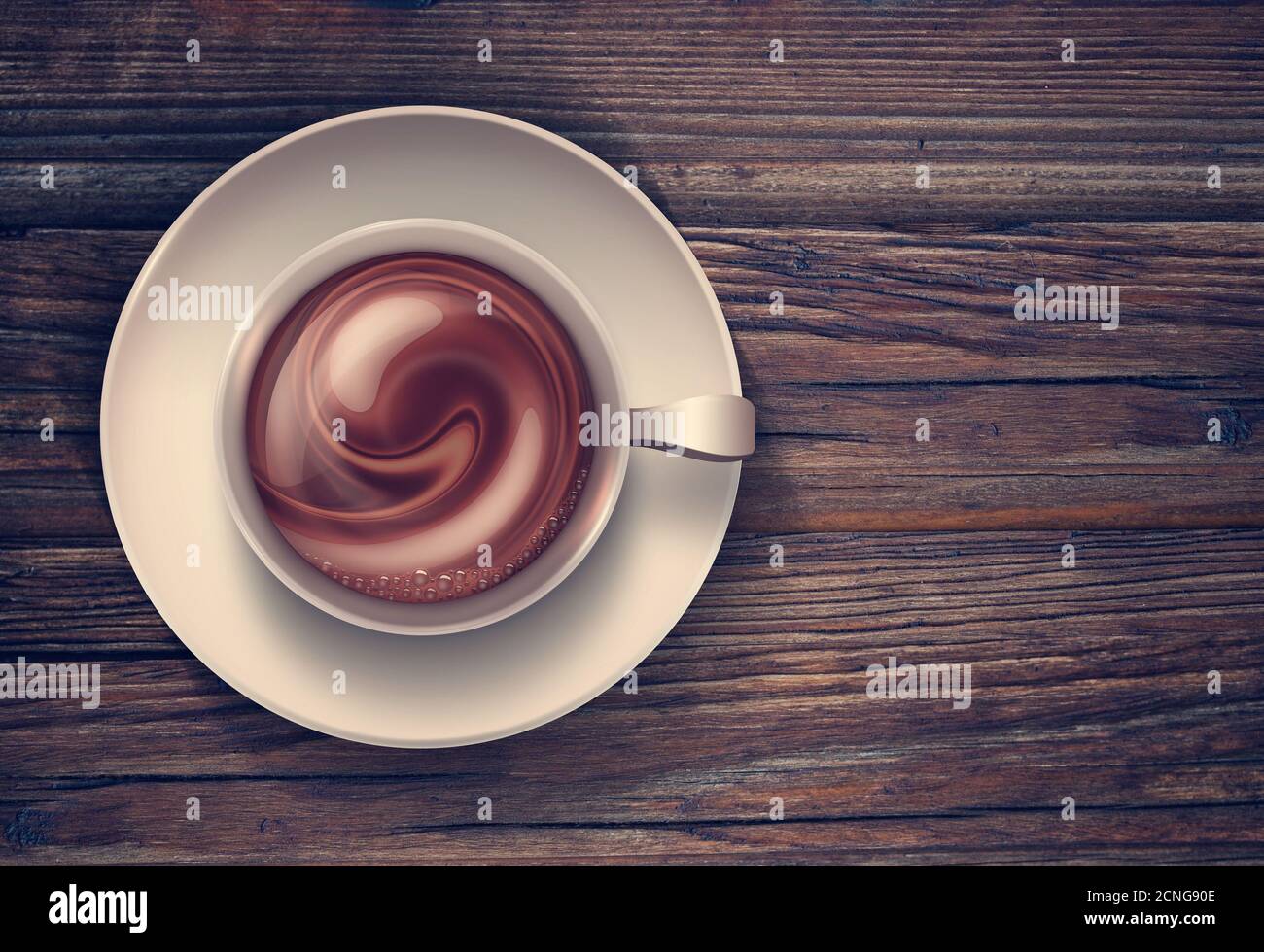 Brown cup hot drink coffee hi-res stock photography and images - Alamy
