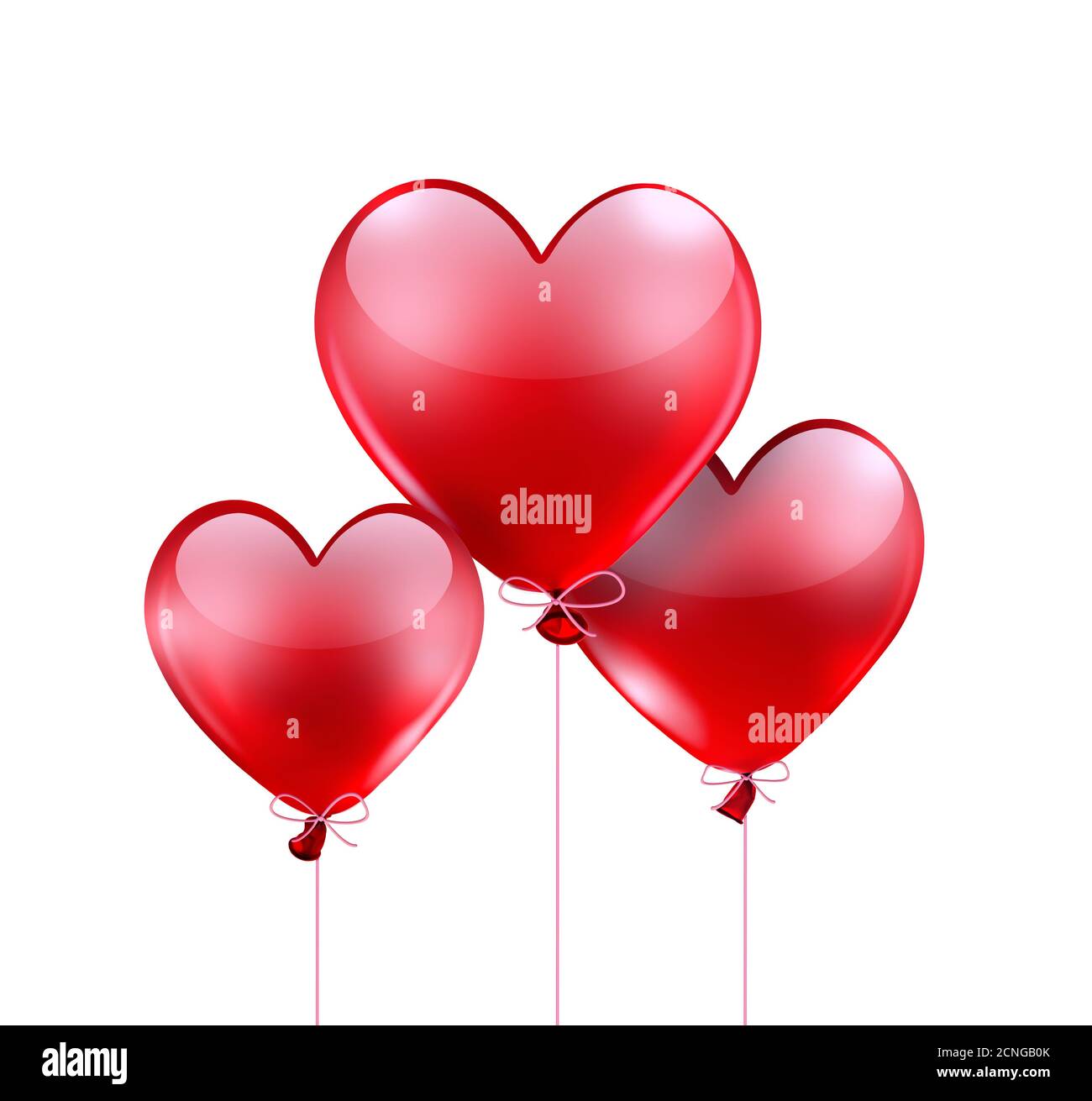 Red heart shape holiday Cut Out Stock Images & Pictures - Alamy