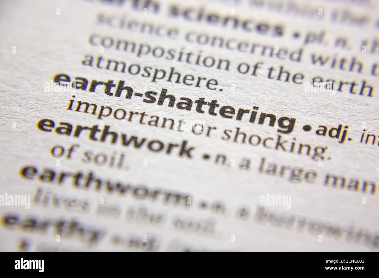 Earth shattering hi-res stock photography and images - Alamy