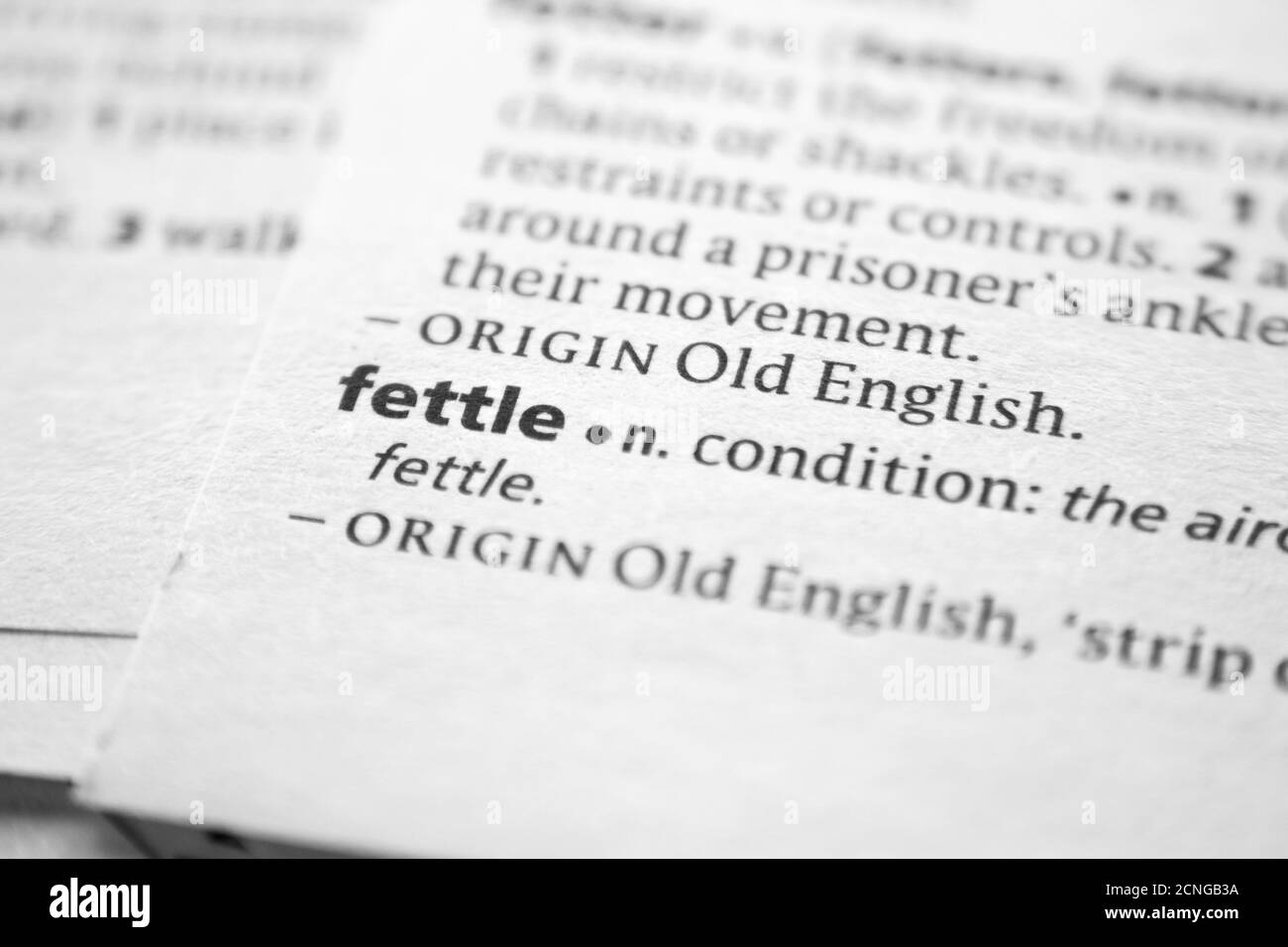 Fettle it hi-res stock photography and images - Alamy