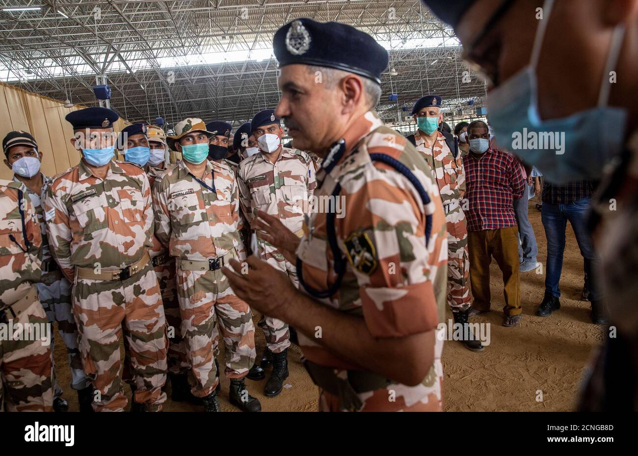 Indo tibetan border police itbp hi-res stock photography and images - Alamy