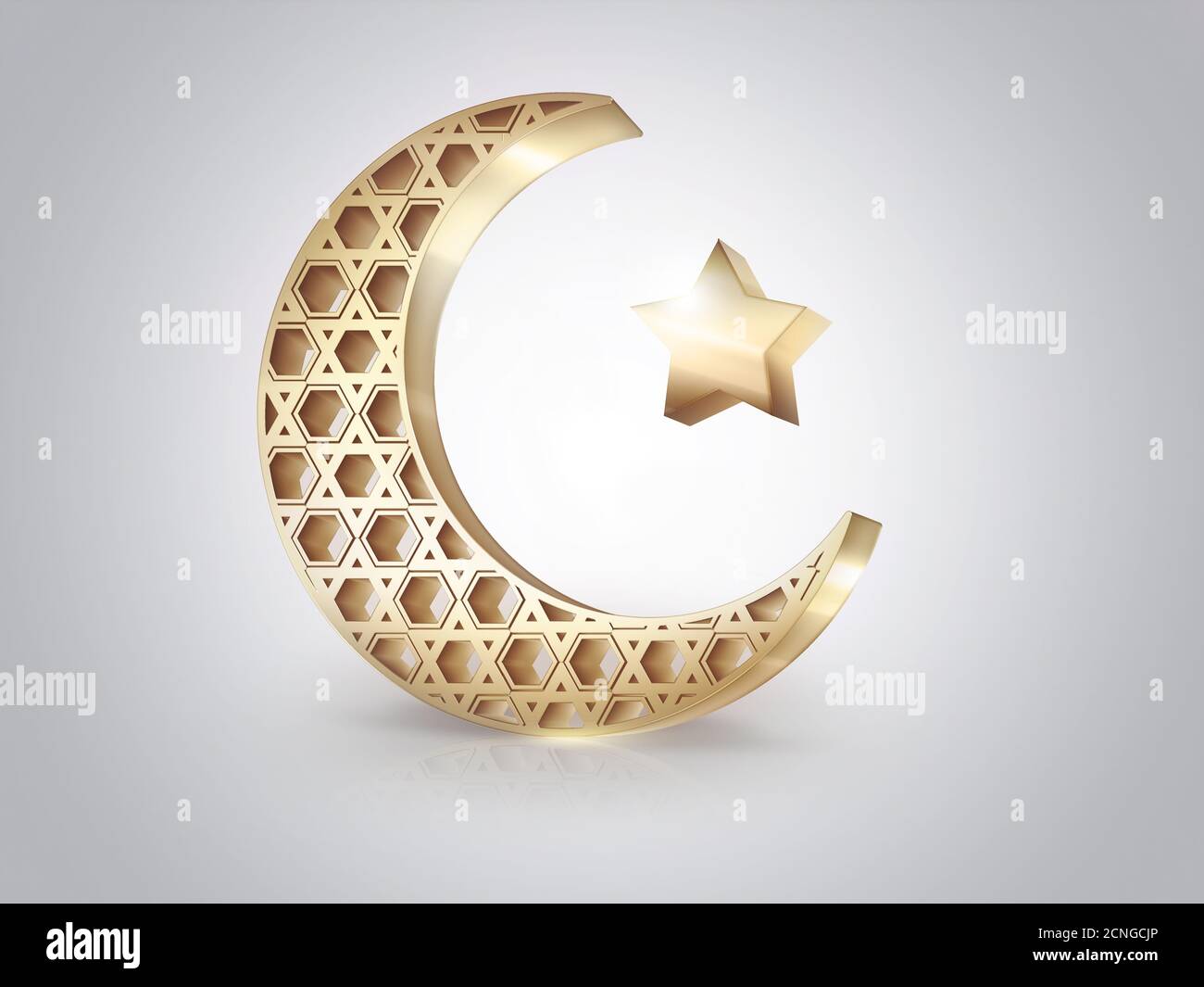 Crescent moon star ramadan hi-res stock photography and images - Alamy