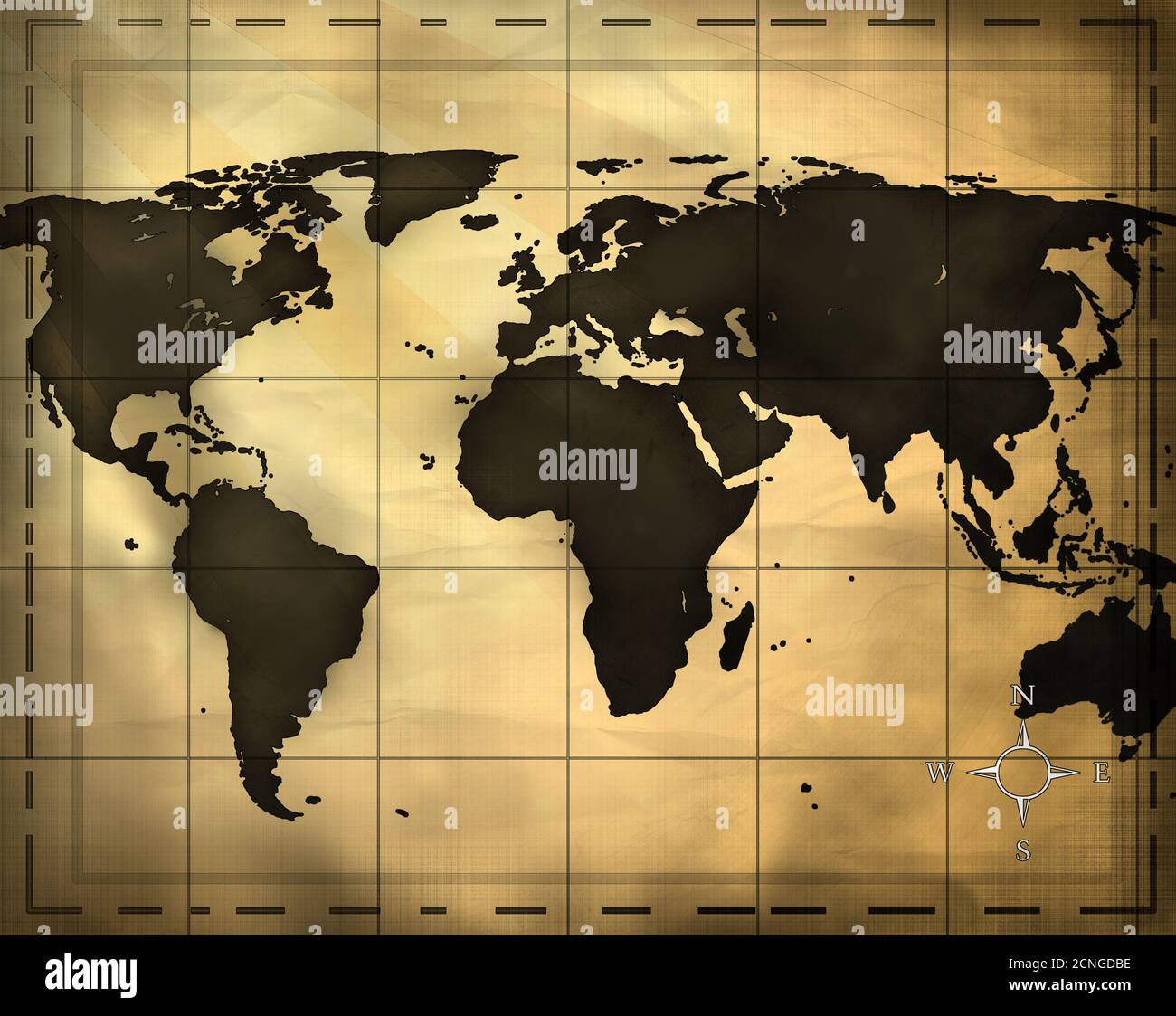 Ancient world map hi-res stock photography and images - Alamy