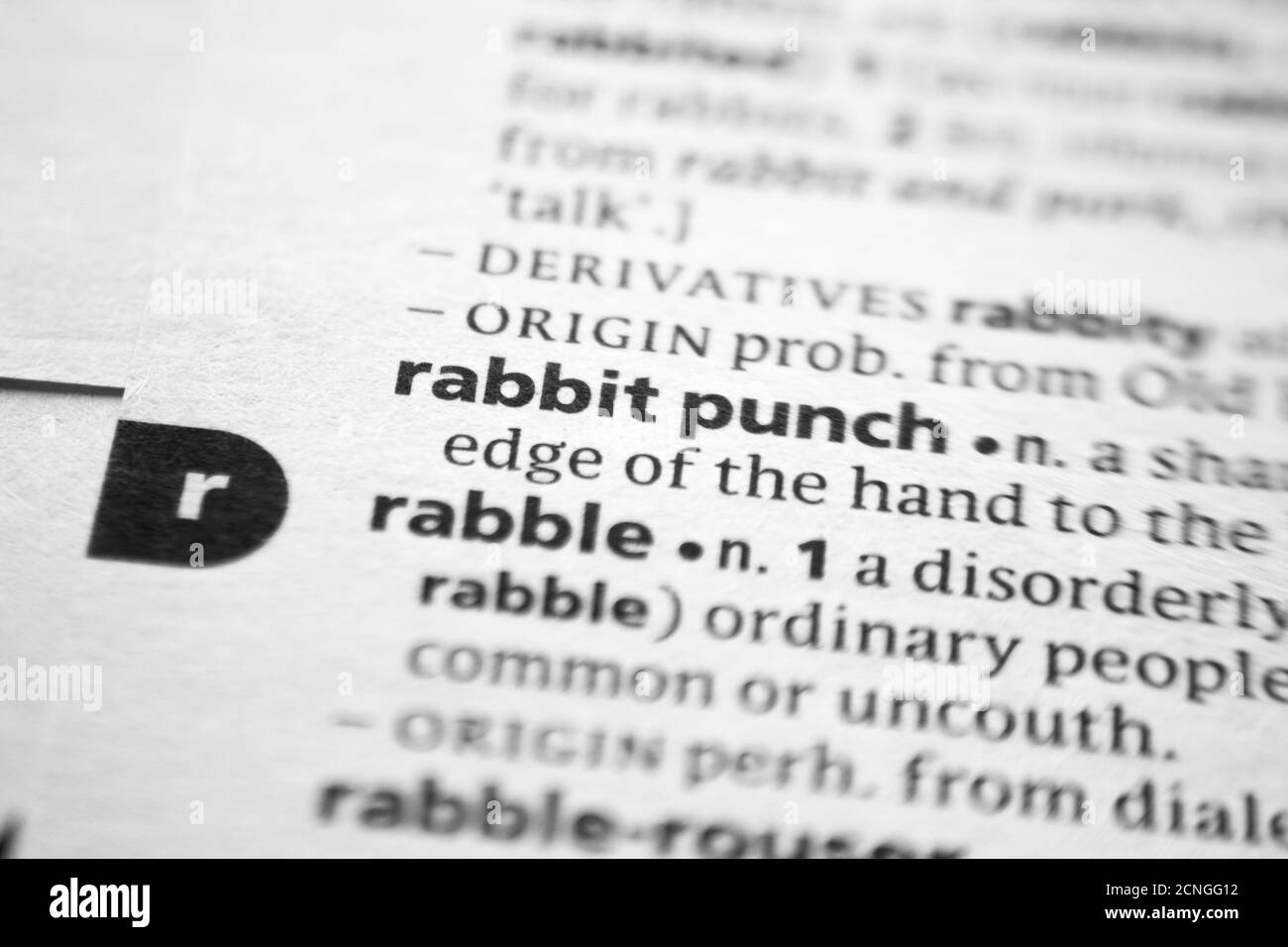 Rabbit punch hi-res stock photography and images - Alamy