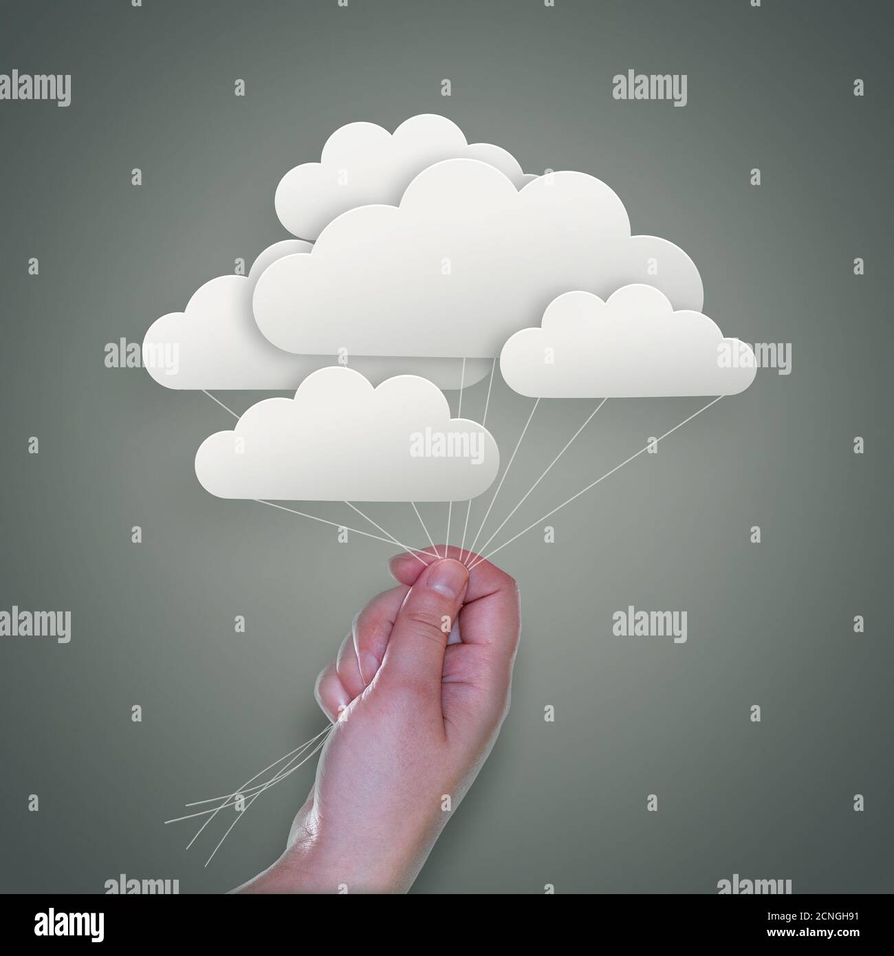 Clouds computer hi-res stock photography and images - Alamy