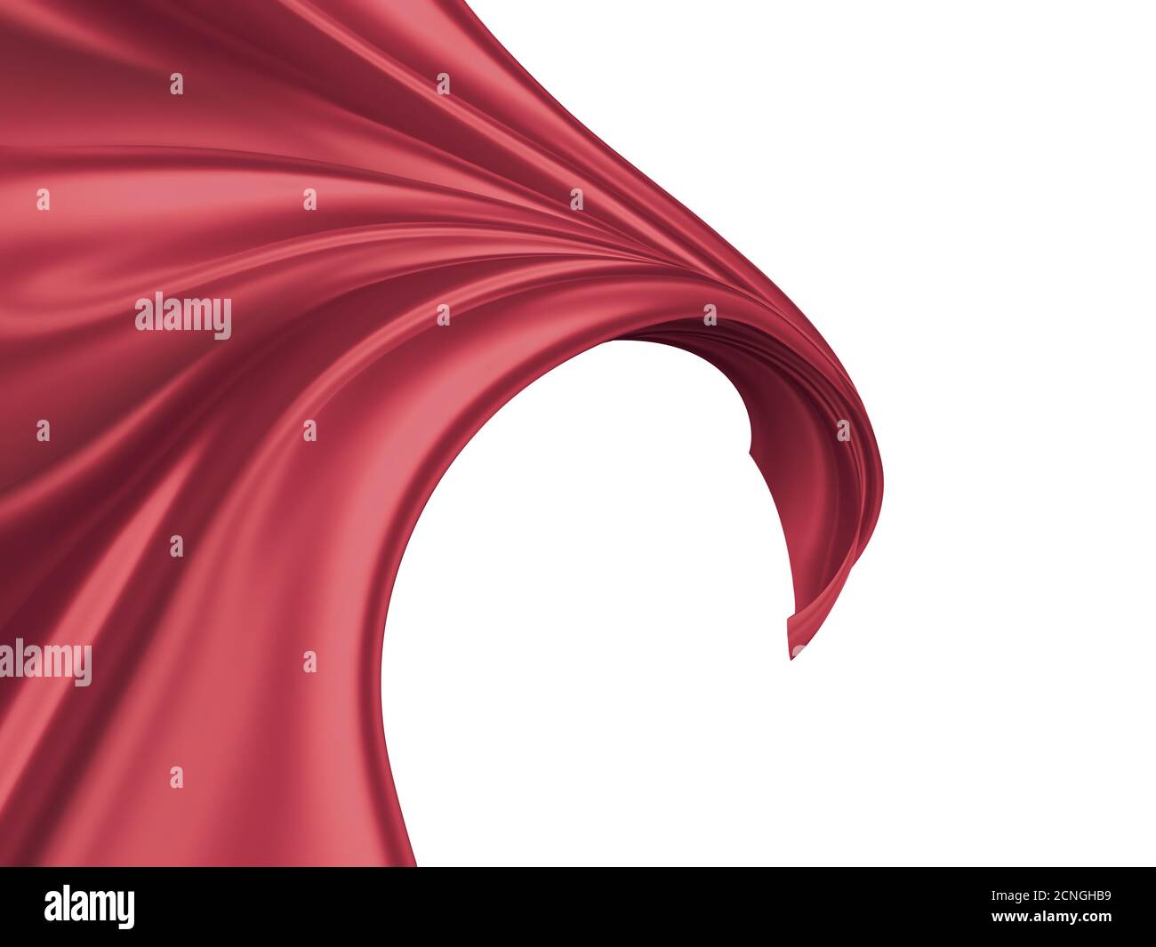 flying red silk Stock Photo - Alamy