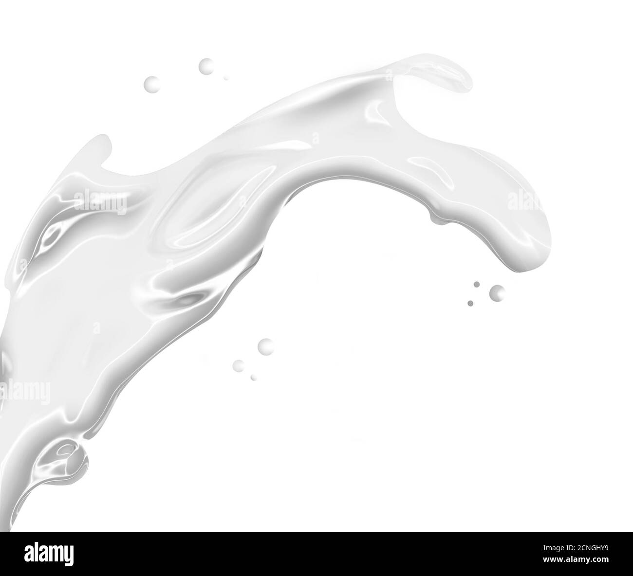 Milky splash hi-res stock photography and images - Alamy