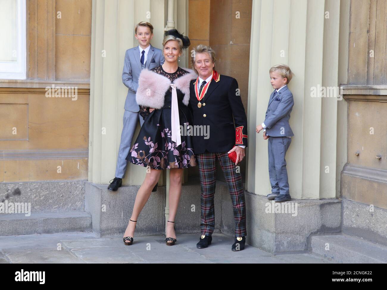 Penny lancaster stewart and aiden stewart hi-res stock photography and ...