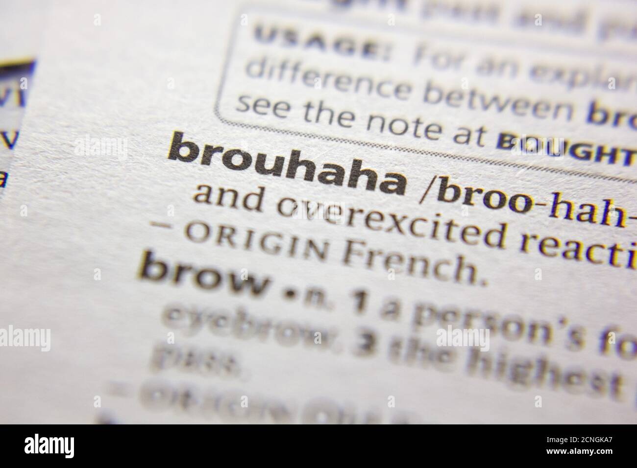 Brouhaha hi-res stock photography and images - Alamy