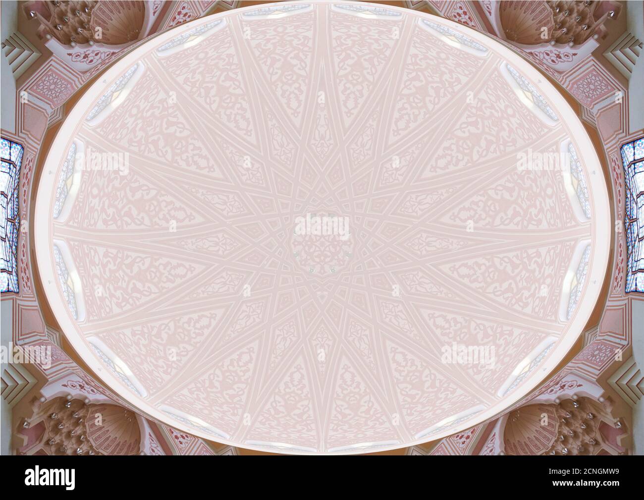 Domed Interior Border Design Stock Photo - Alamy