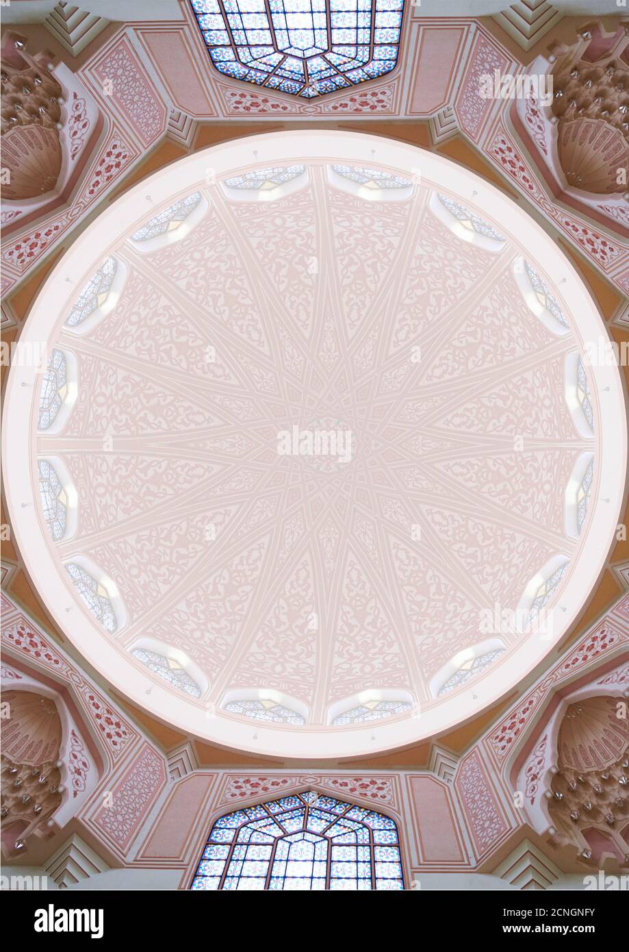 Domed Interior Border Design Stock Photo - Alamy