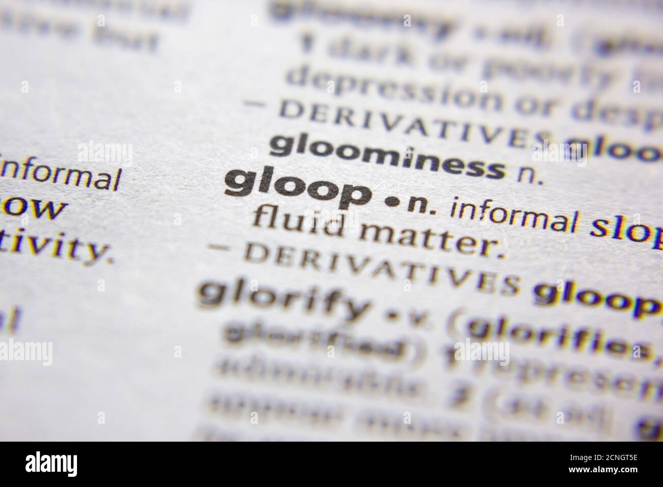 Gloop hi-res stock photography and images - Alamy