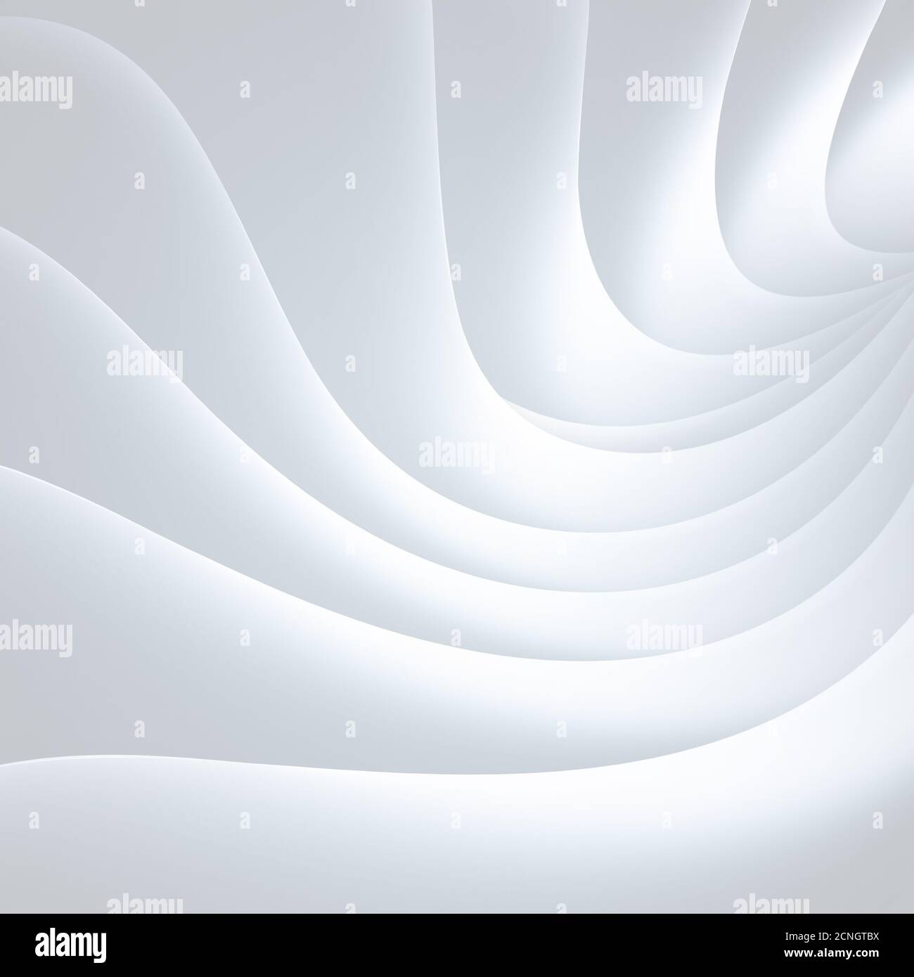 Abstract white curve shape hi-res stock photography and images - Alamy