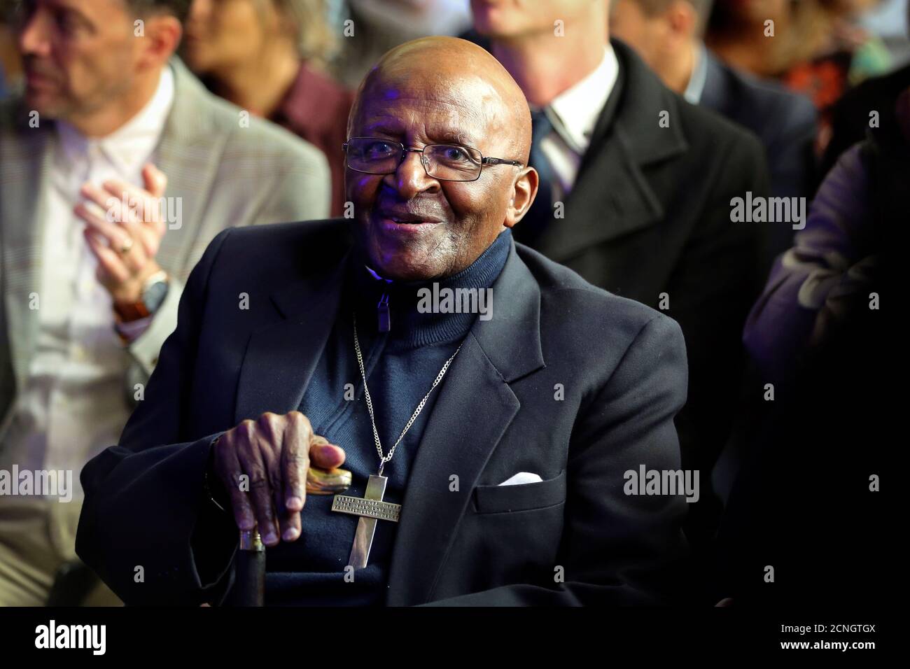 Archbishop Emeritus Desmond Tutu Attends The Unveiling Ceremony Of A