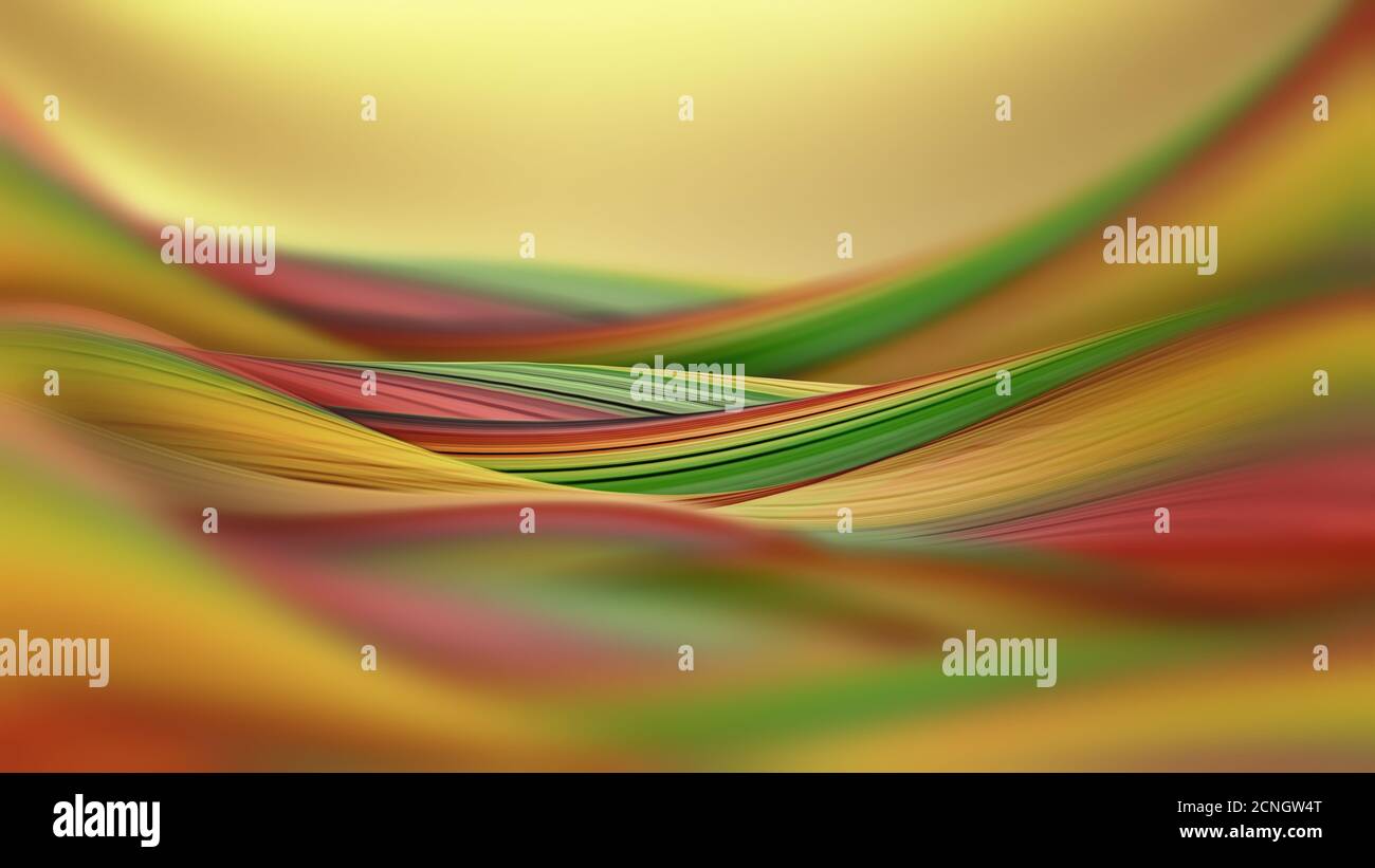 Rainbow waves background hi-res stock photography and images - Alamy