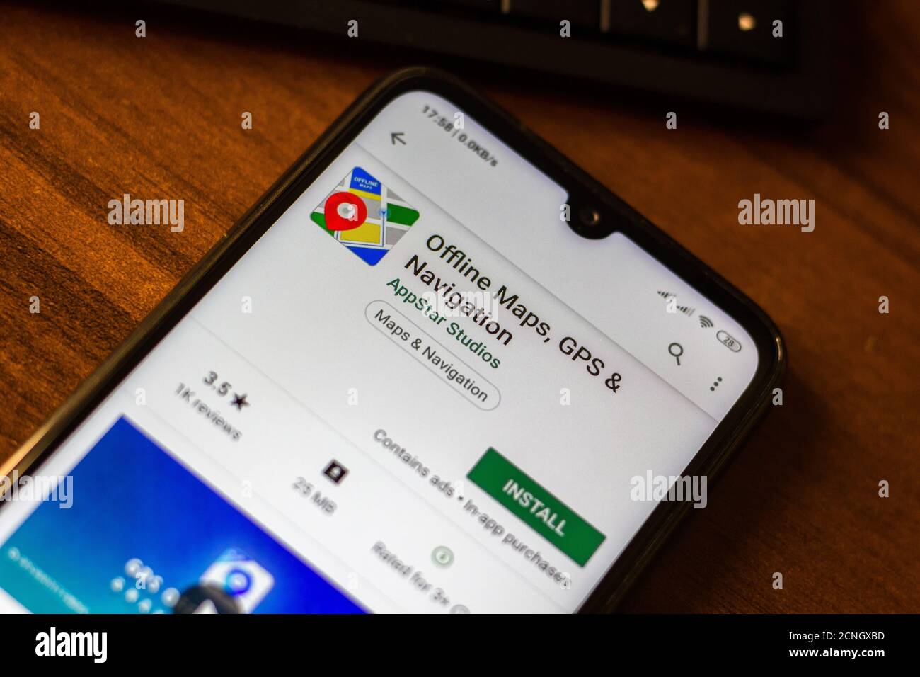 Offline maps hi-res stock photography and images - Alamy