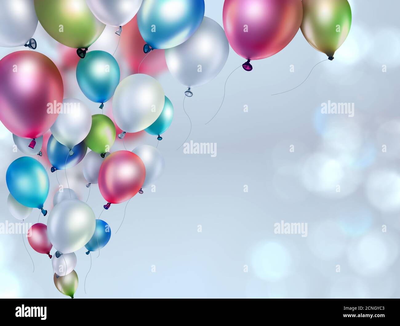 Colorful balloons hi-res stock photography and images - Alamy