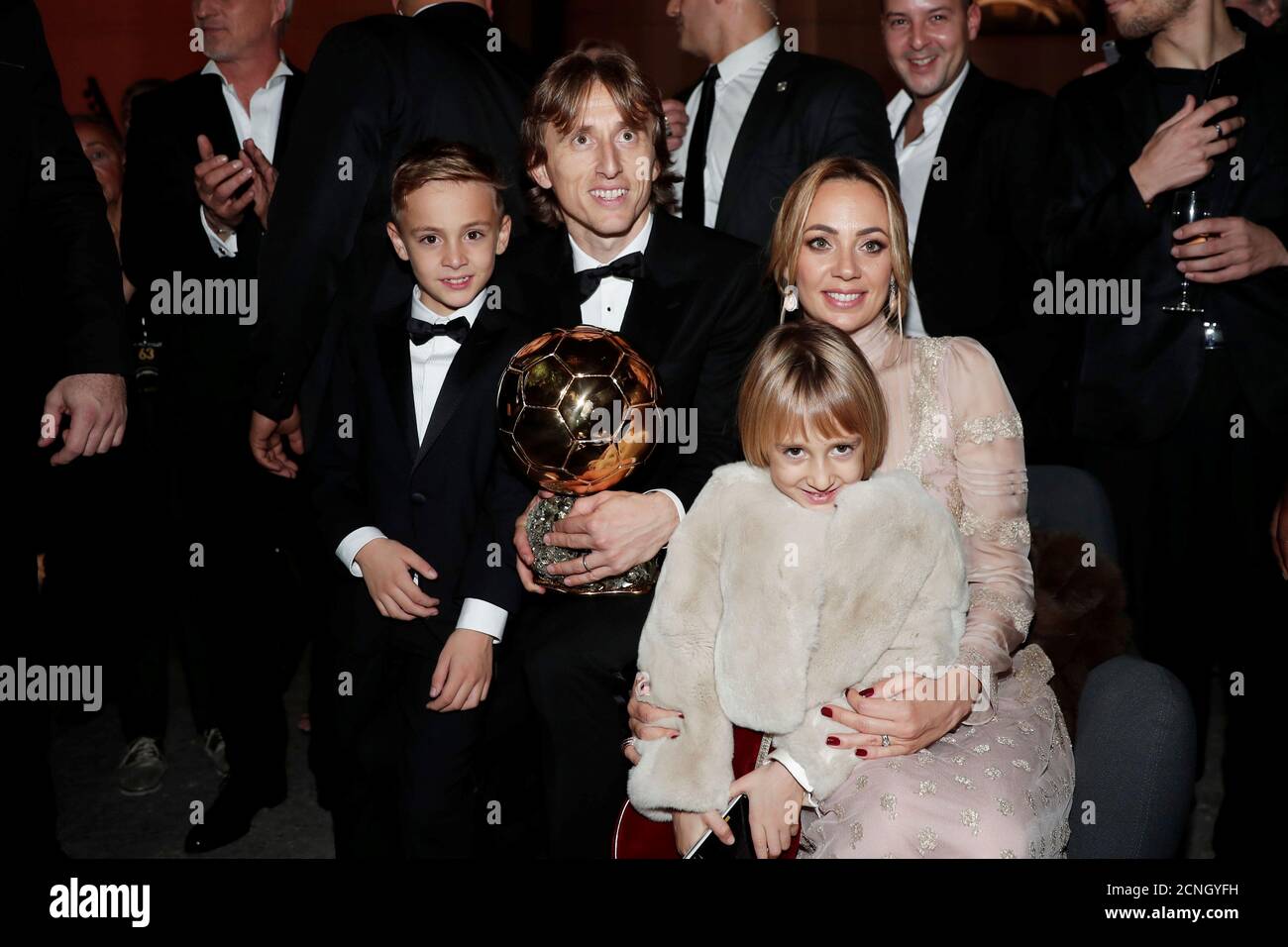 Luka Modric Family Luka Modric High Resolution Stock Photography and ...