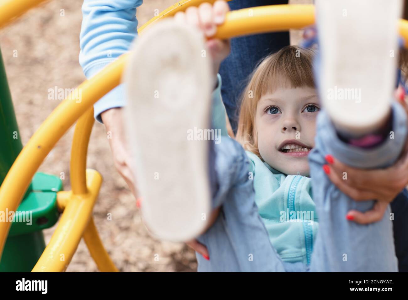 Disable Children Playing High Resolution Stock Photography and Images ...