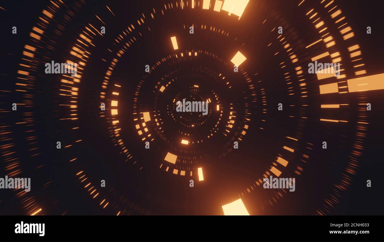 Vintage Light Passing Walkthrough 4k uhd 3d illustration background ...