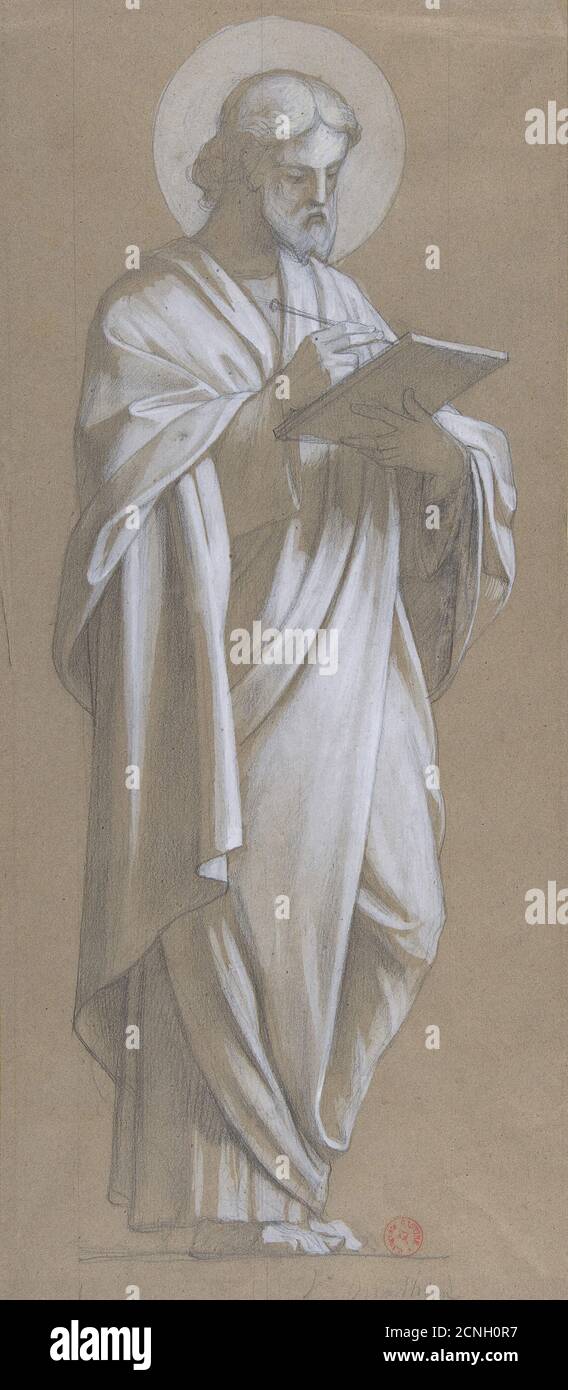 Saint matthew writing hi-res stock photography and images - Alamy