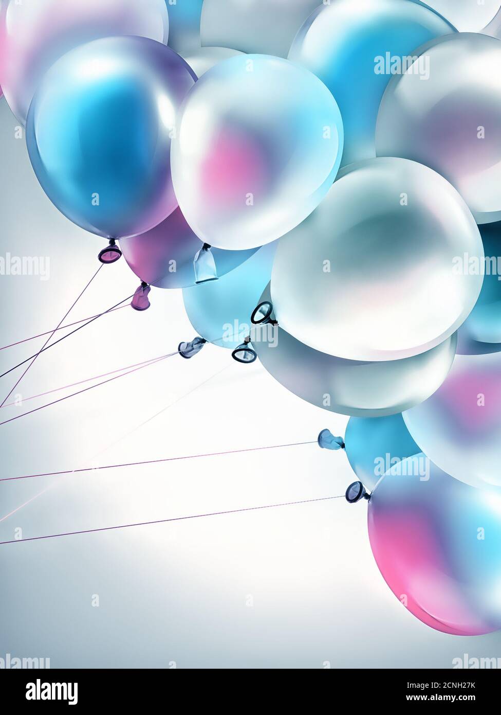 festive background with balloons Stock Photo - Alamy