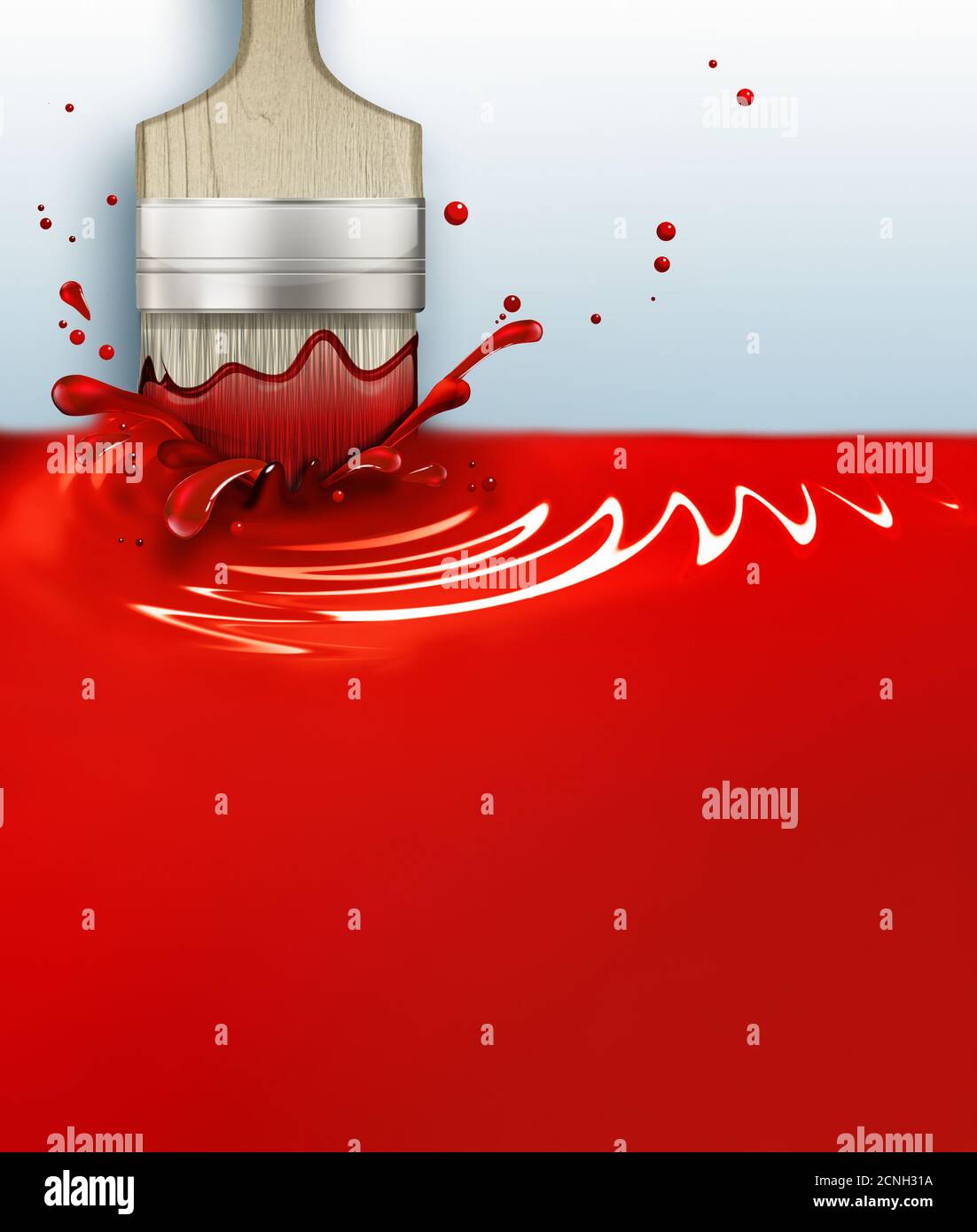 Paint splash brush hi-res stock photography and images - Alamy