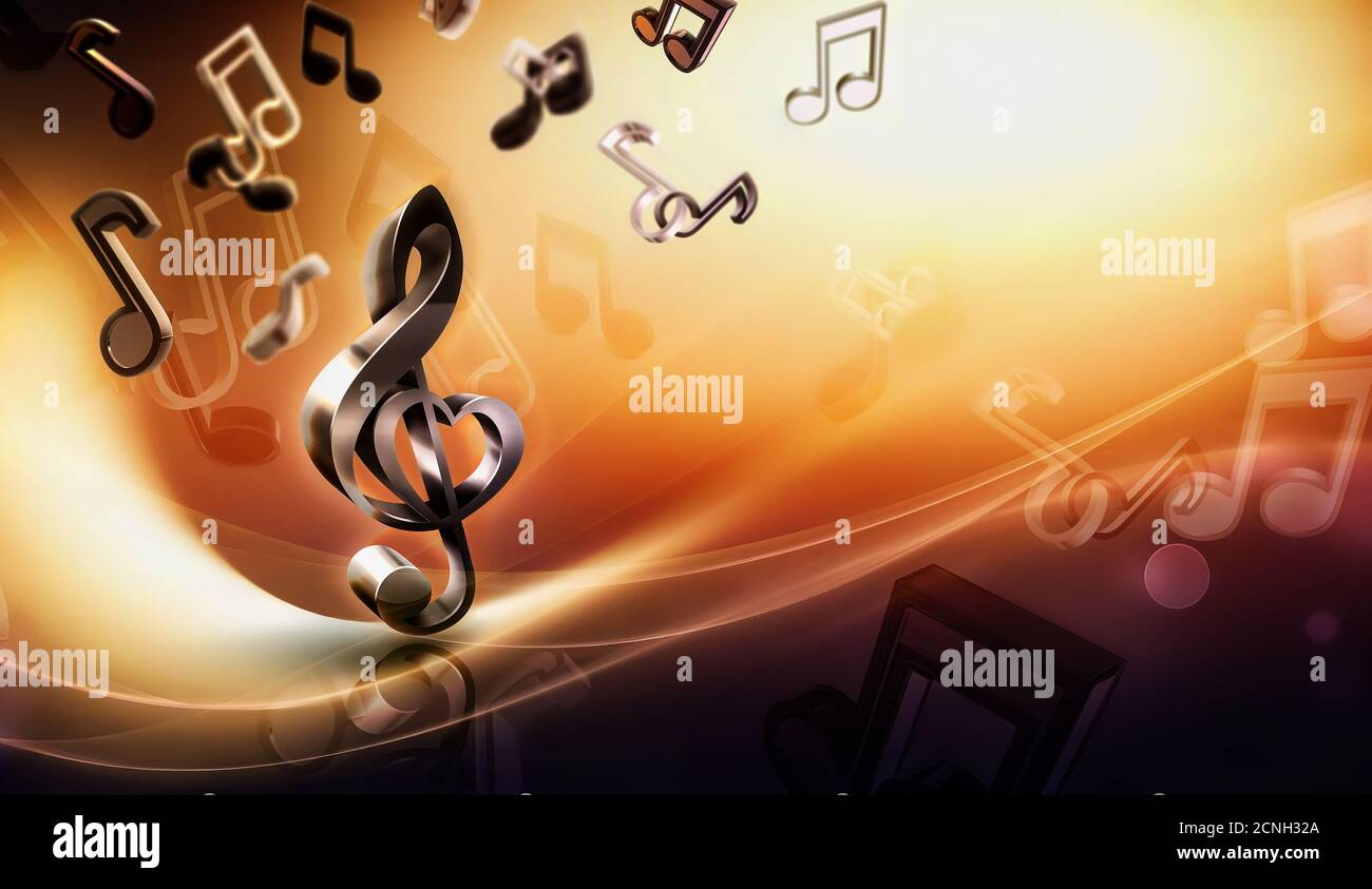 abstract music background Stock Photo - Alamy
