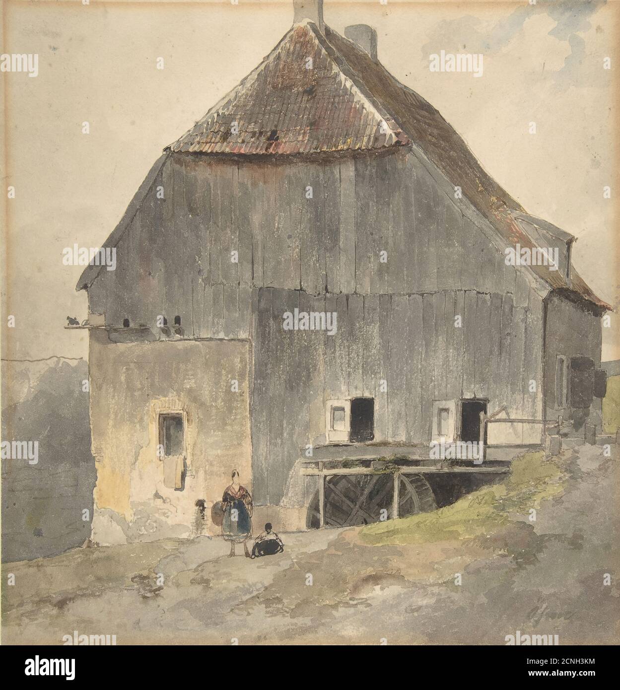 Nineteenth century watermill hi-res stock photography and images - Alamy