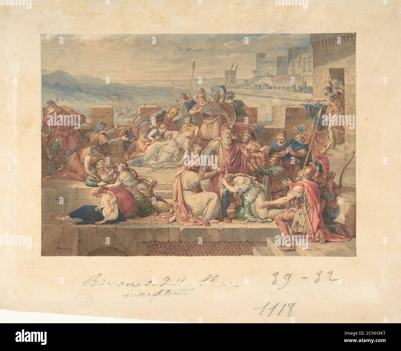 Priam death hi-res stock photography and images - Alamy