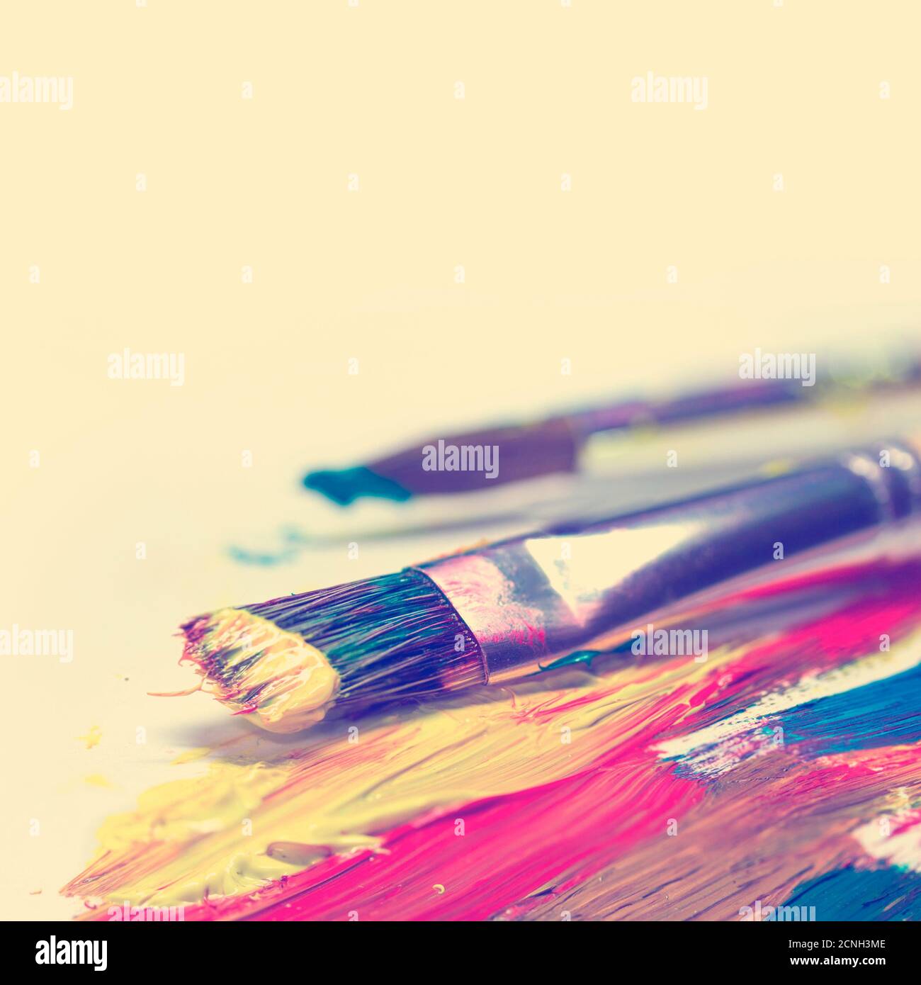 Oil paint stroke hi-res stock photography and images - Alamy