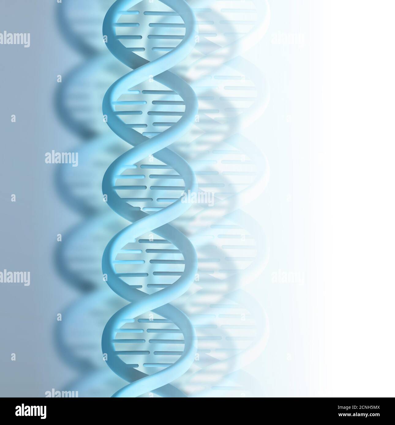 Dna strand abstract white background hi-res stock photography and ...