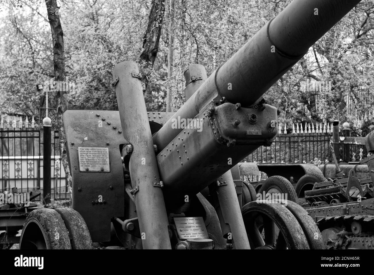 Illustrations howitzer Black and White Stock Photos & Images - Alamy