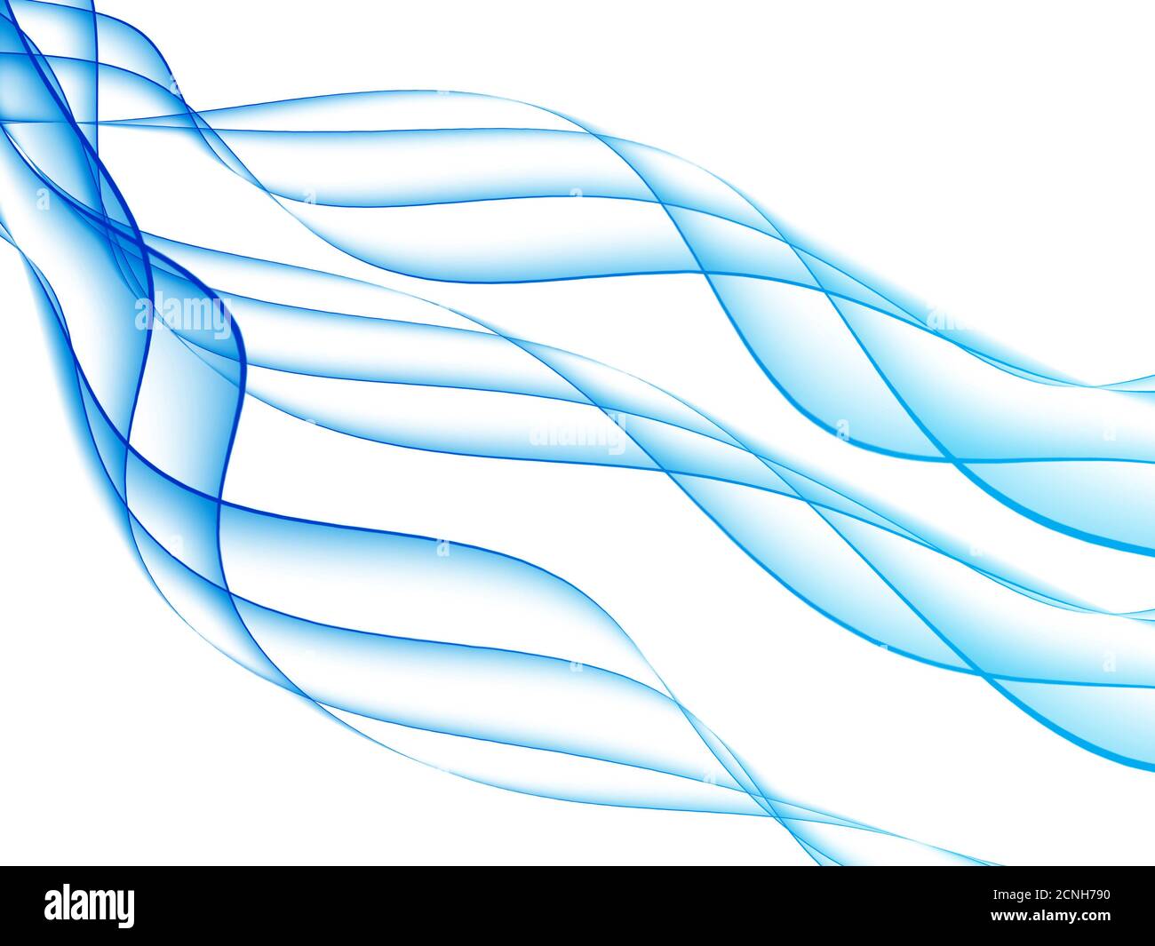 Blue energy waves hi-res stock photography and images - Alamy