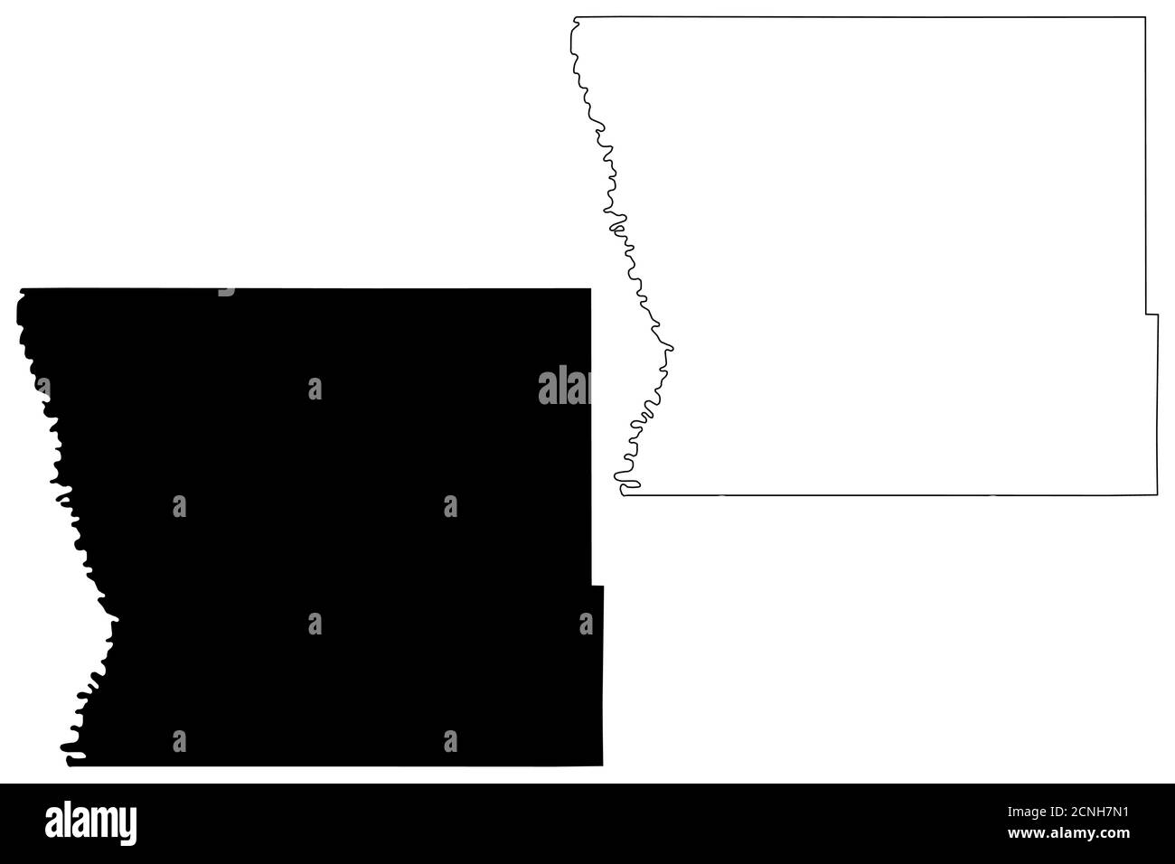 Kittson County, Minnesota (U.S. county, United States of America, USA ...