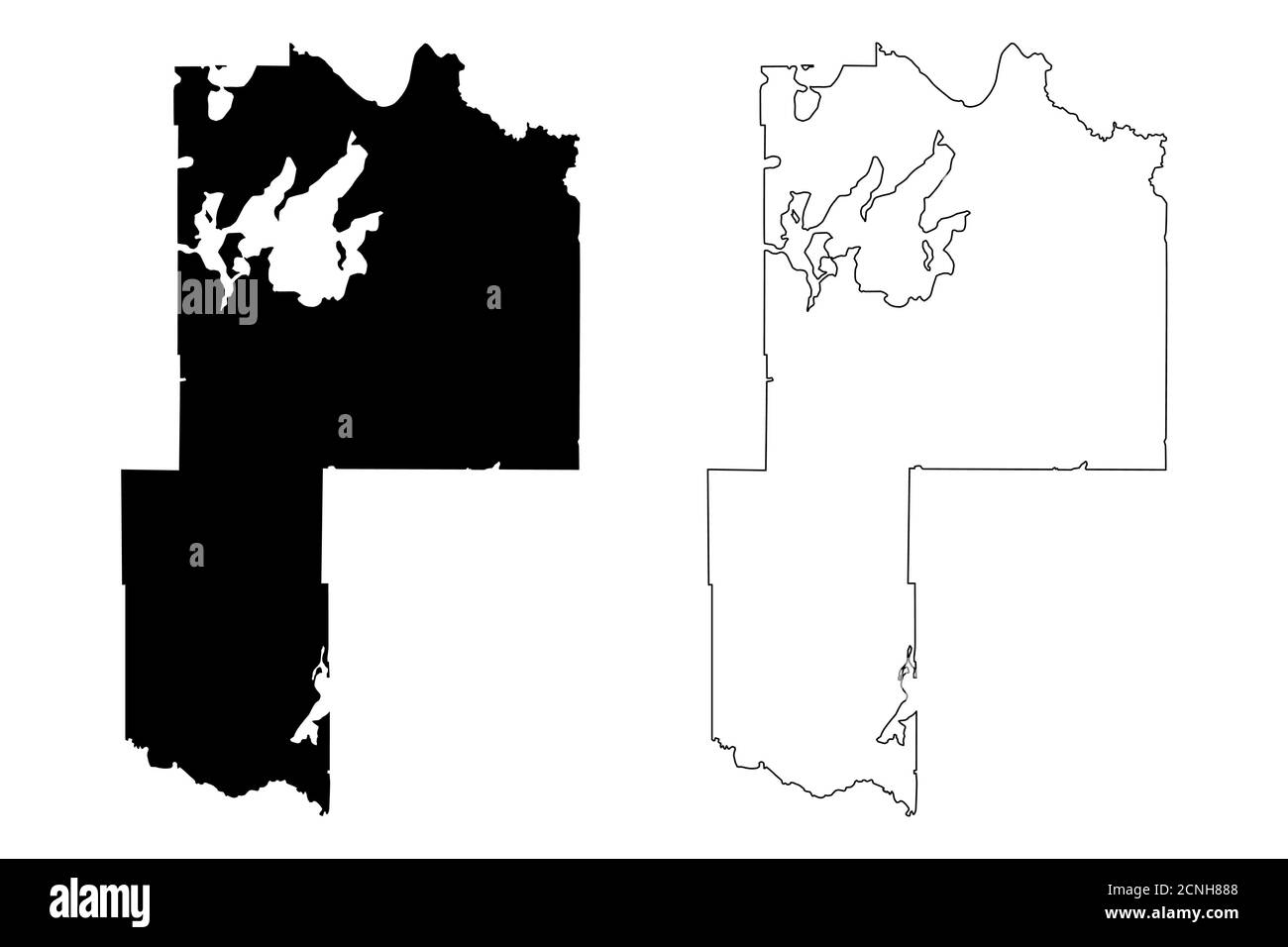 Cass County, Minnesota (U.S. county, United States of America, USA, U.S ...