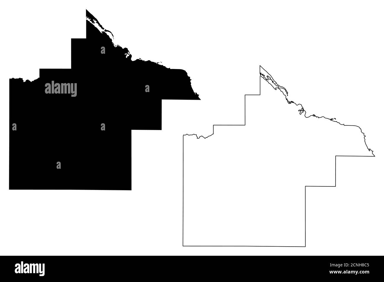 Goodhue vector map hi-res stock photography and images - Alamy