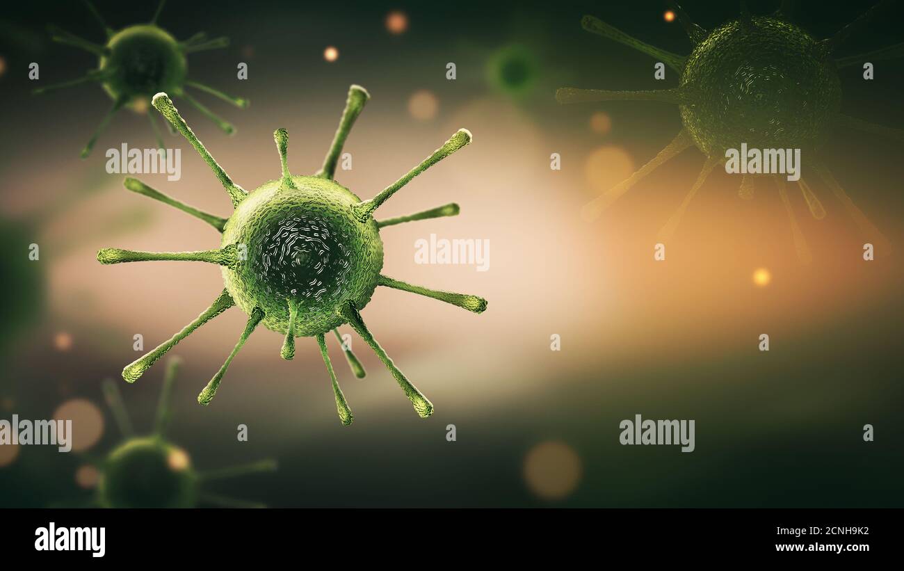 Virus molecules hi-res stock photography and images - Alamy