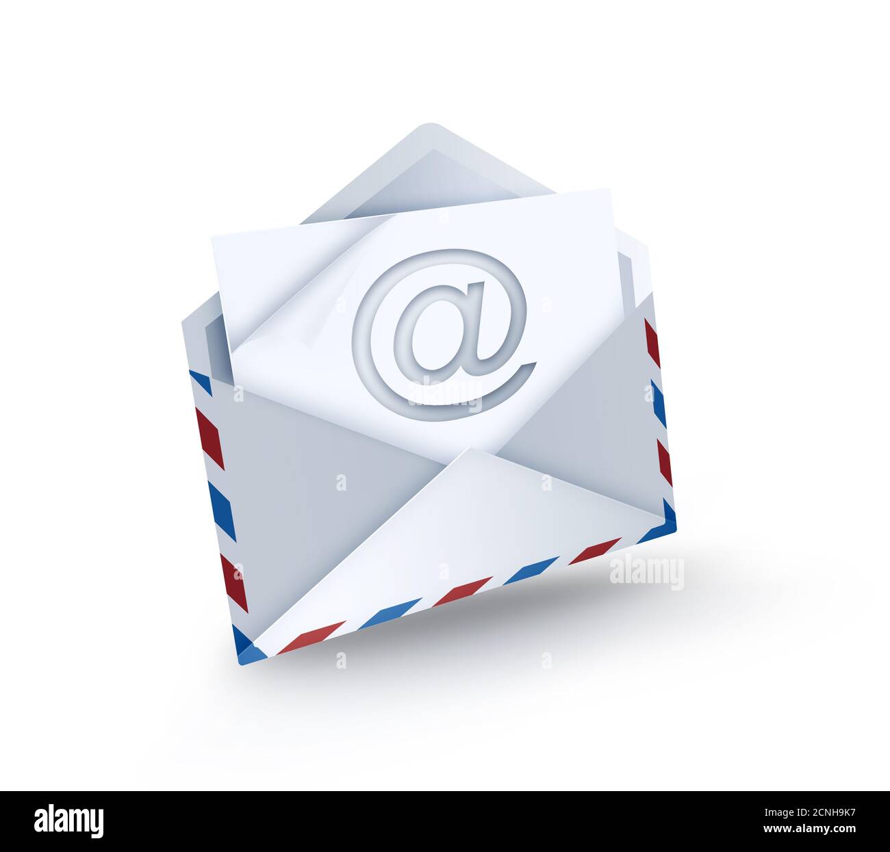 E mail address Cut Out Stock Images & Pictures - Alamy