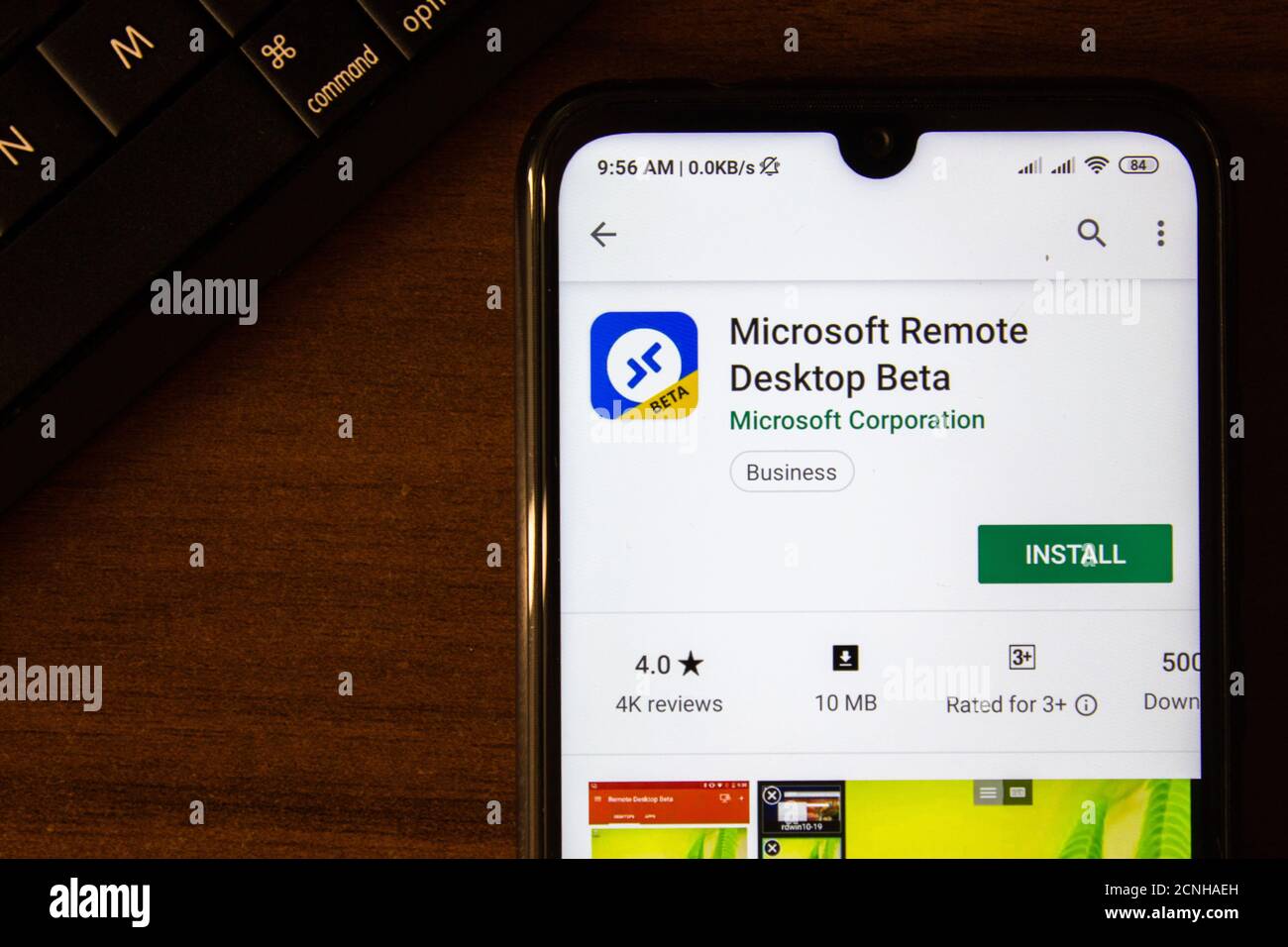 Microsoft remote desktop app hi-res stock photography and images - Alamy