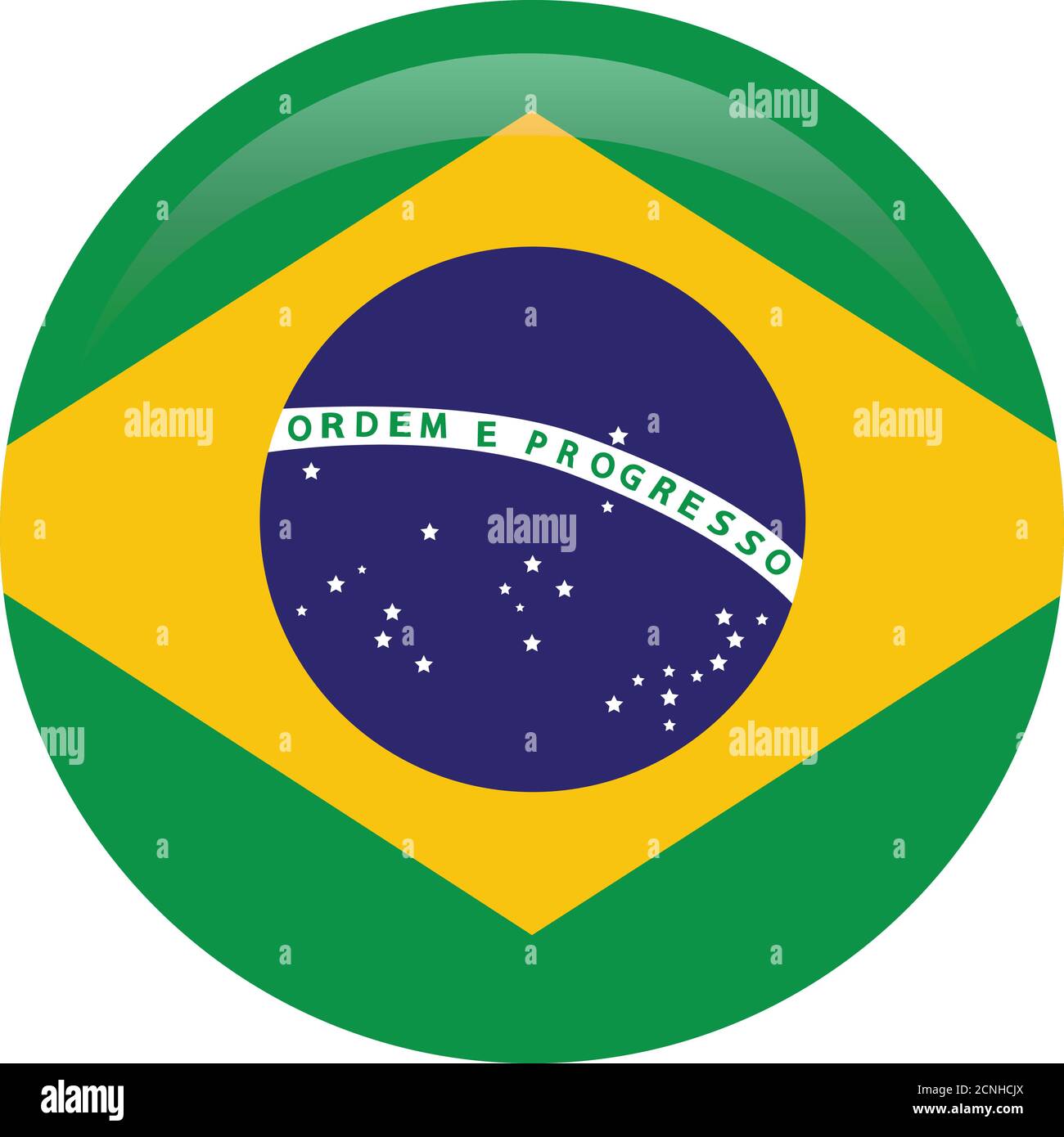 Simple flag of Brazil. Brazilian flag. Correct size, proportion, colors ...