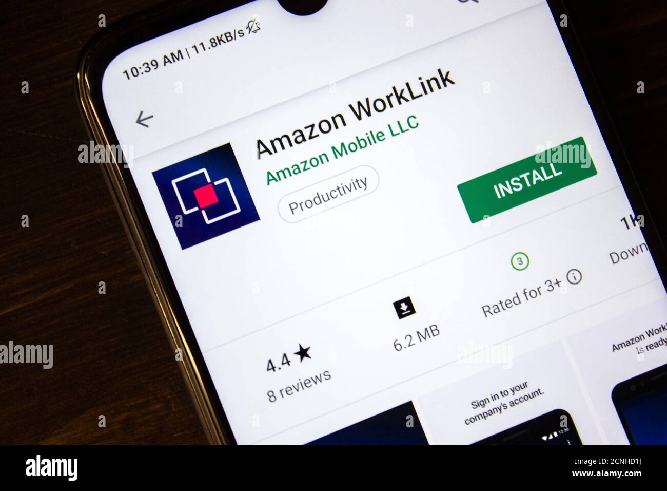 Amazon worklink logo hi-res stock photography and images - Alamy