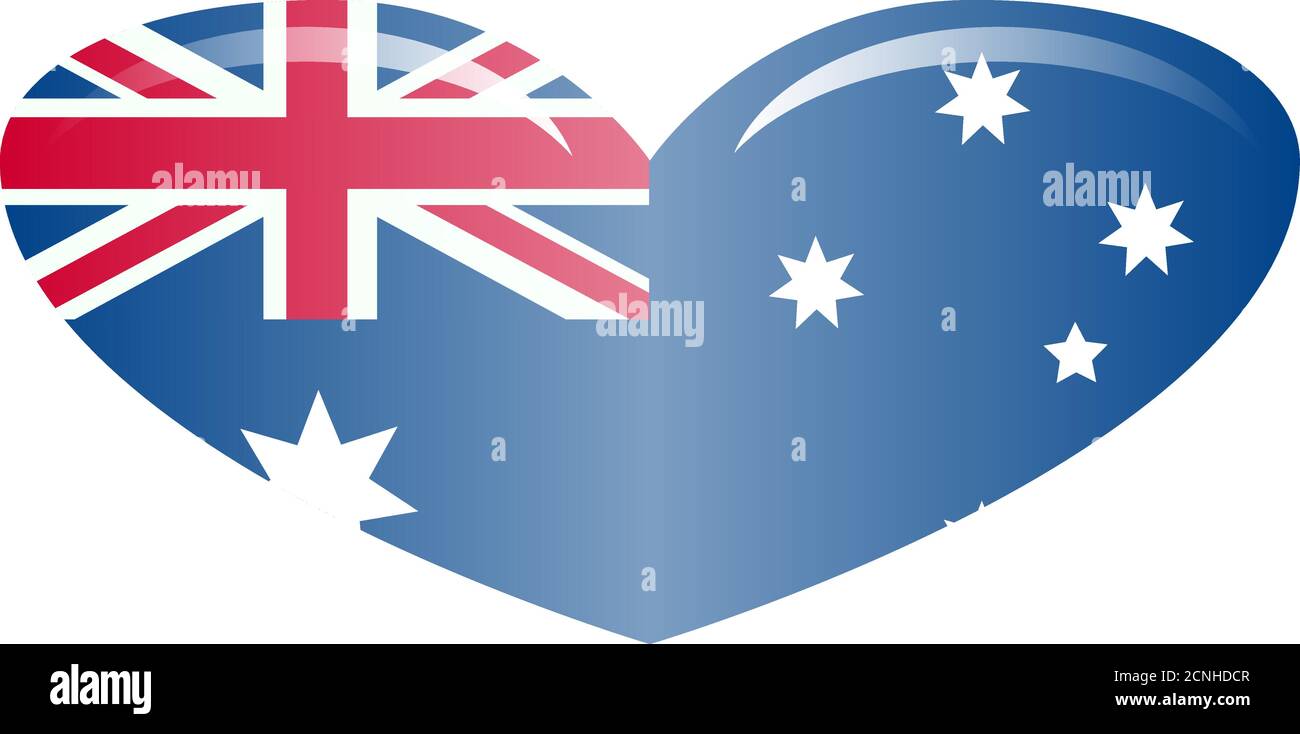 Australia flag, official colors and proportion correctly. National ...