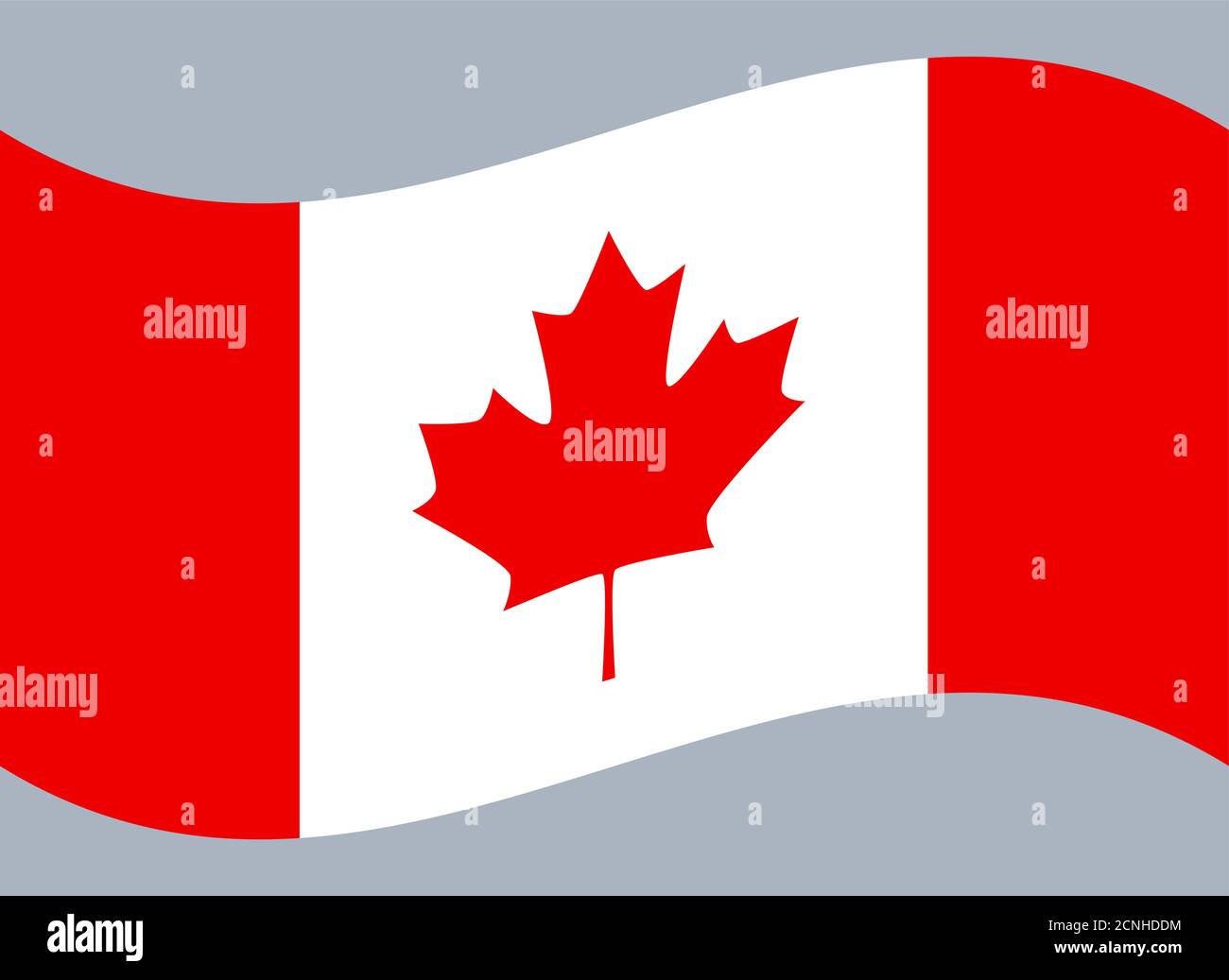 Canada flag, official colors and proportion correctly. National Canada ...