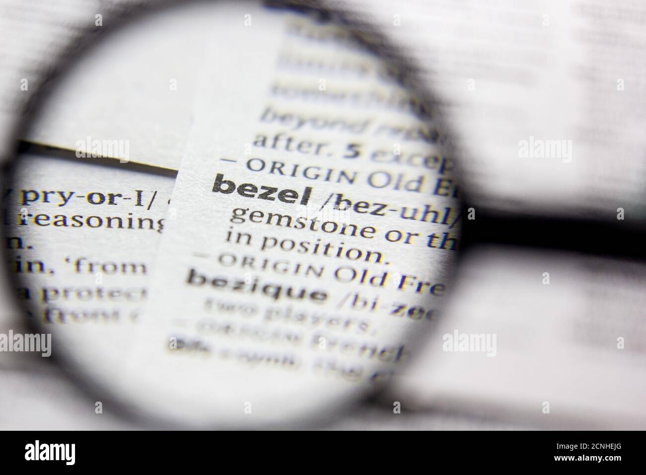 Bezel text hi-res stock photography and images - Alamy
