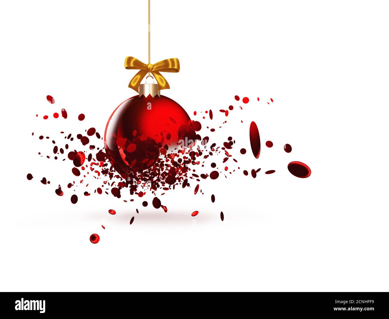 Party holiday christmas decoration Cut Out Stock Images & Pictures - Alamy