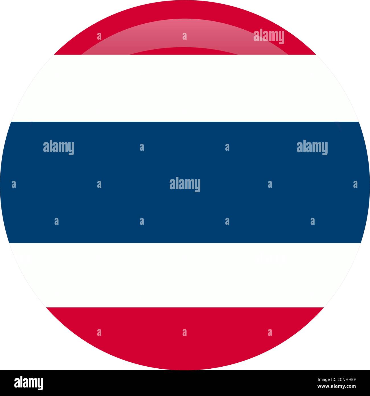 Thailand flag, official colors and proportion correctly. National ...