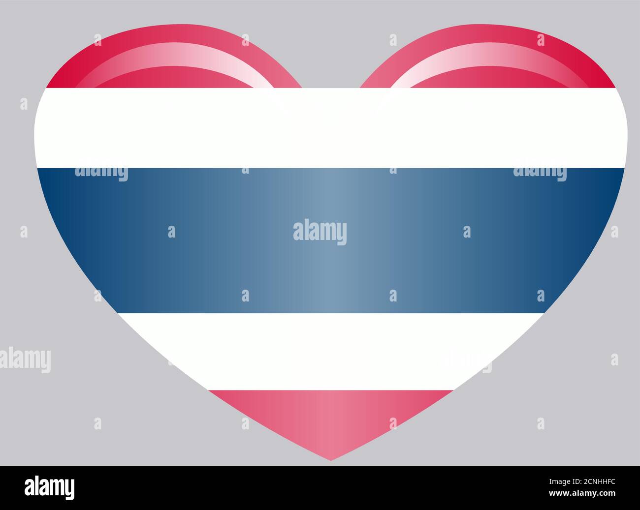 Thailand flag, official colors and proportion correctly. National ...